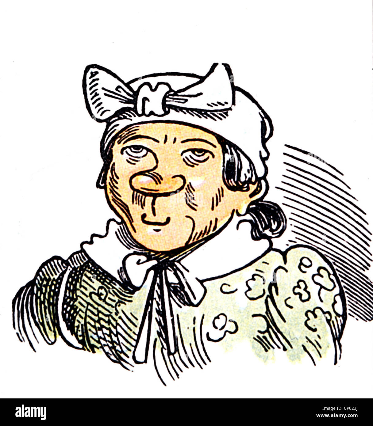 literature, Wilhelm Busch, "Max and Moritz" - First trick, the chickens ...