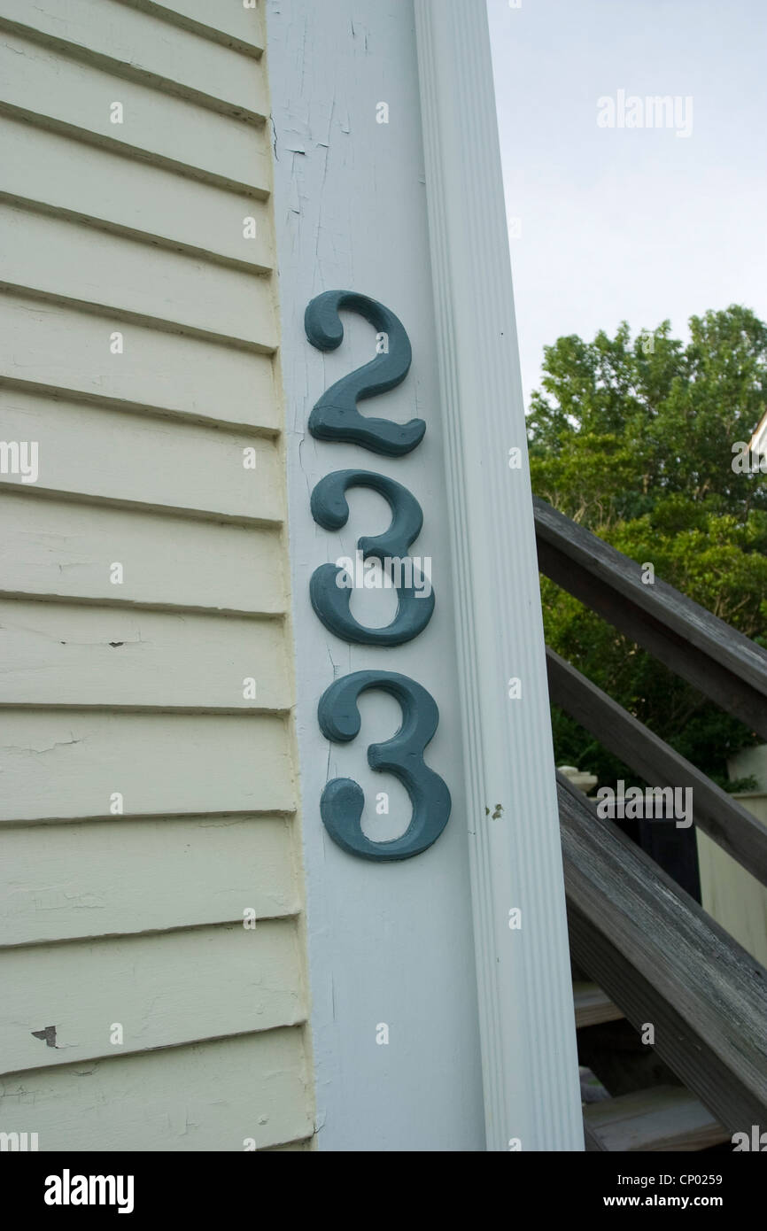 House numbers hi-res stock photography and images - Alamy