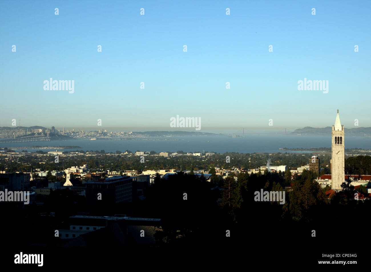 Berkeley view bay golden gate bridge hi-res stock photography and ...