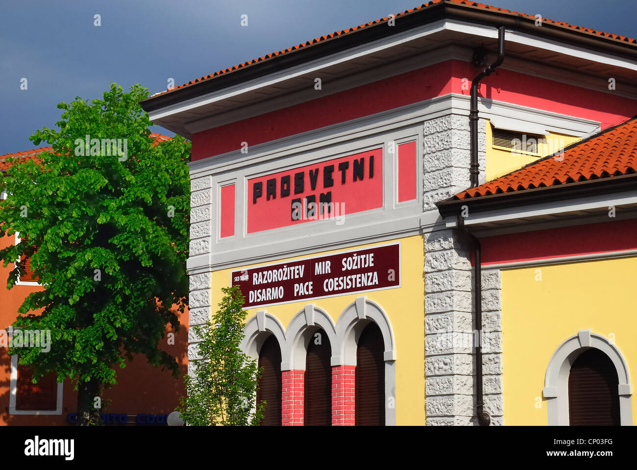 Opicina, Trieste. Labour Day Festival 2011with Italian and Slovenian ...