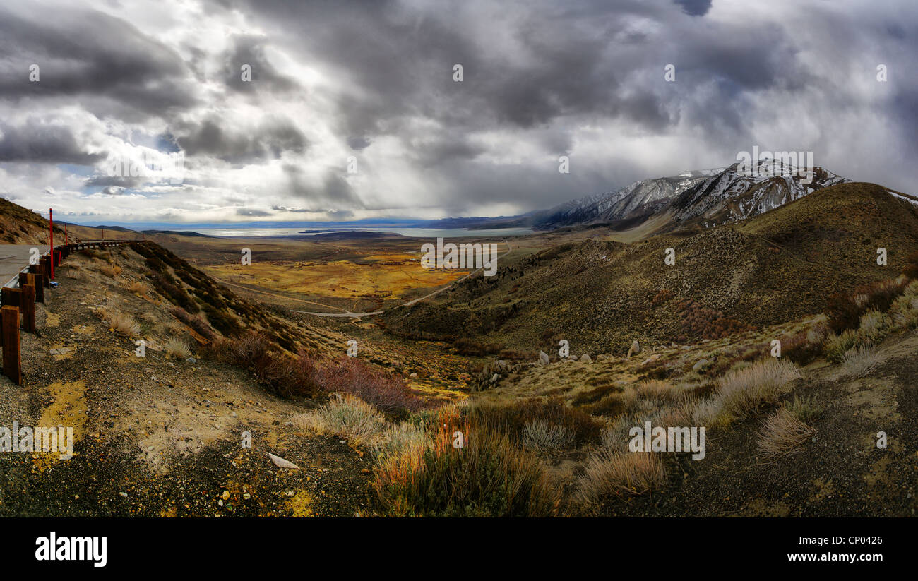 Mono Basin and the Sierras, California, USA Stock Photo - Alamy