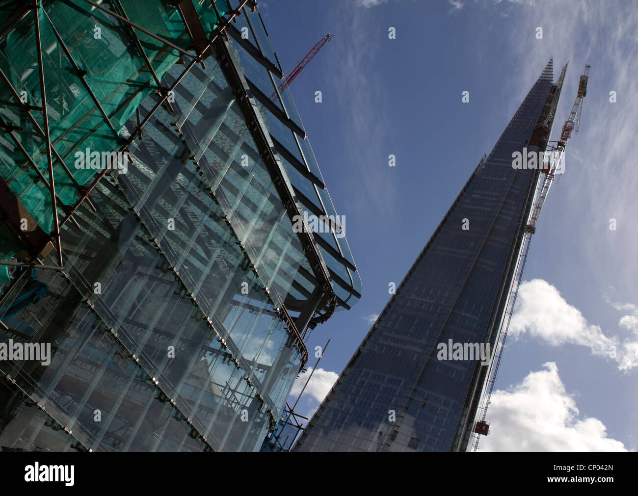 The Shard and other construction work Stock Photo - Alamy