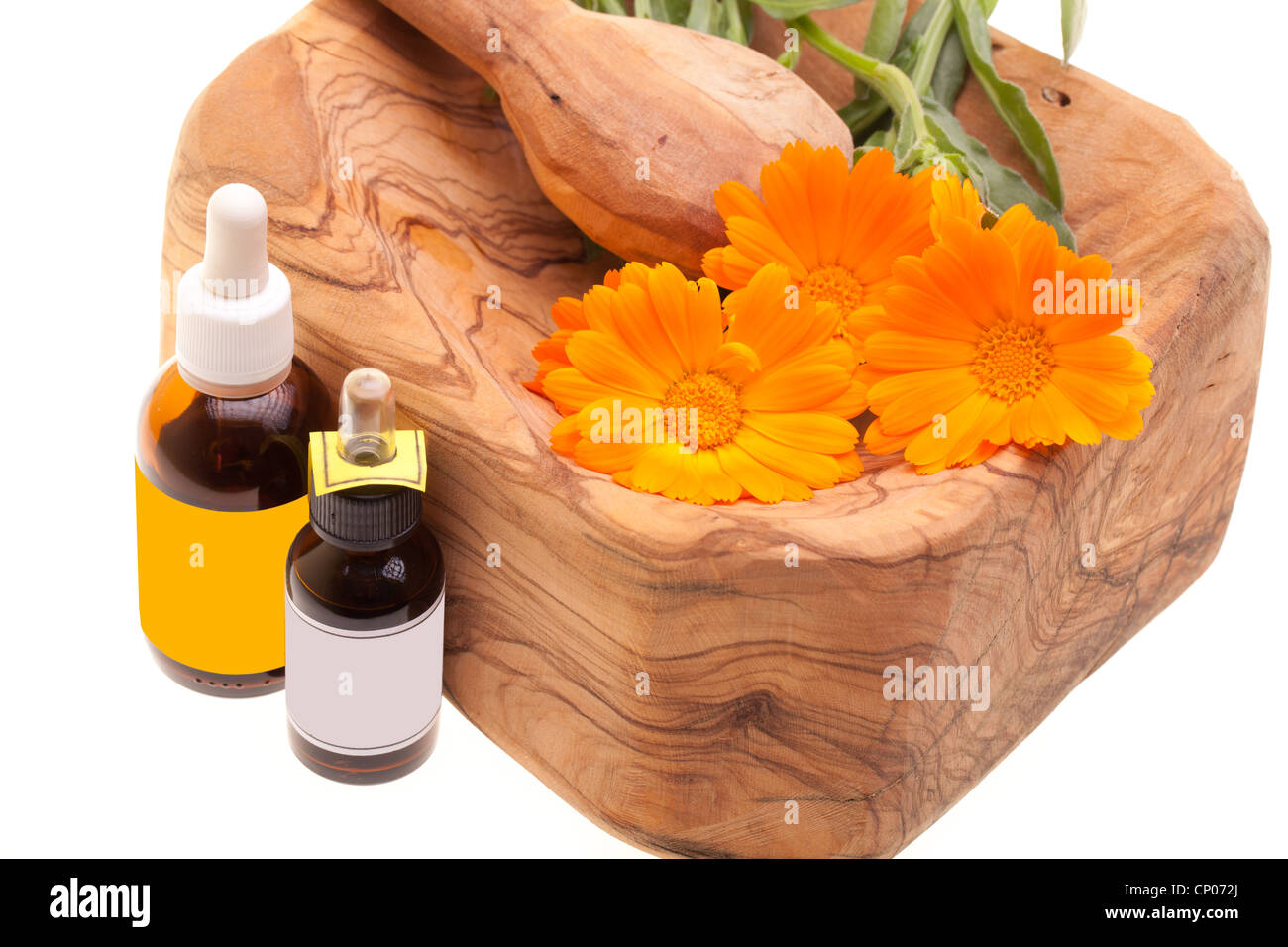 Essential Oils From Calendula (Calendula Officinalis Stock Photo - Alamy