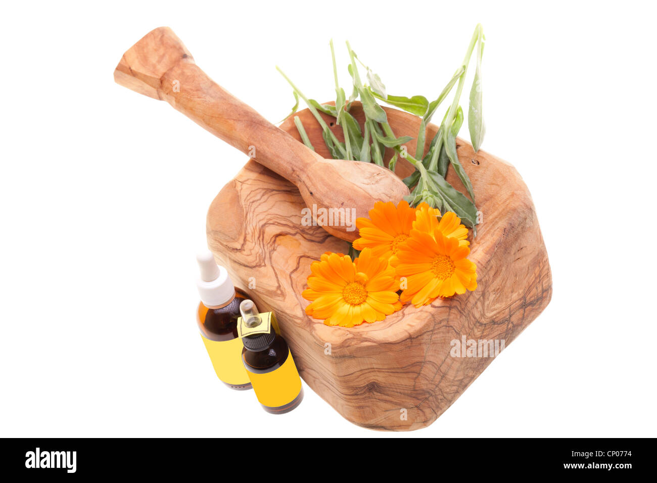 Homeopathic Treatments - Calendula Officinalis Stock Photo - Alamy