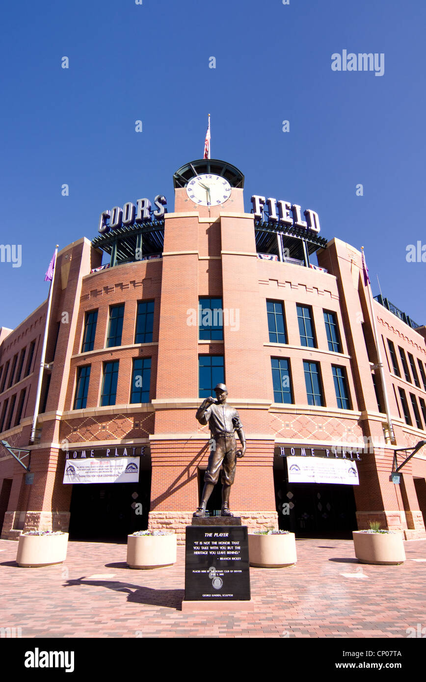 Coors Field Baseball Stadium, Denver, Colorado Stock Photo - Alamy