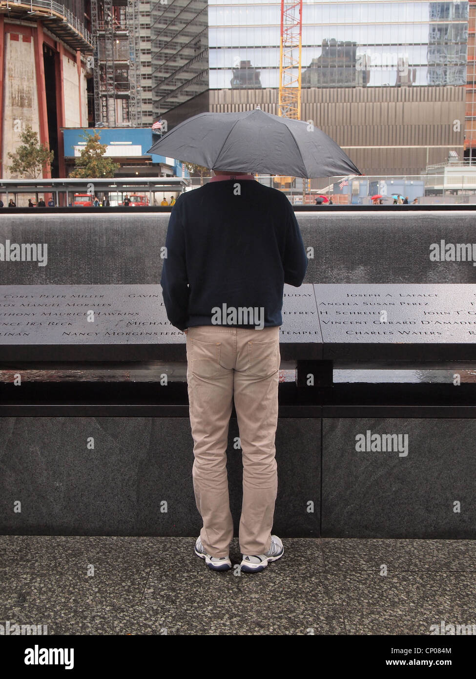 911 memorial nyc reflecting pools hi-res stock photography and images ...