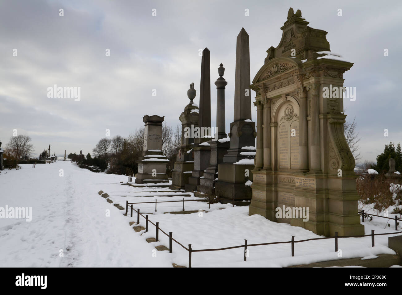 Undercliffe Cemetary, Bradford West Yorkshire Stock Photo - Alamy