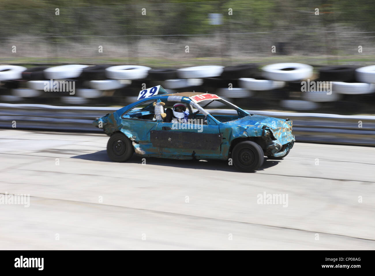 Crazy Ba***rds, CB race at Angmering Raceway, West Sussex Stock Photo ...