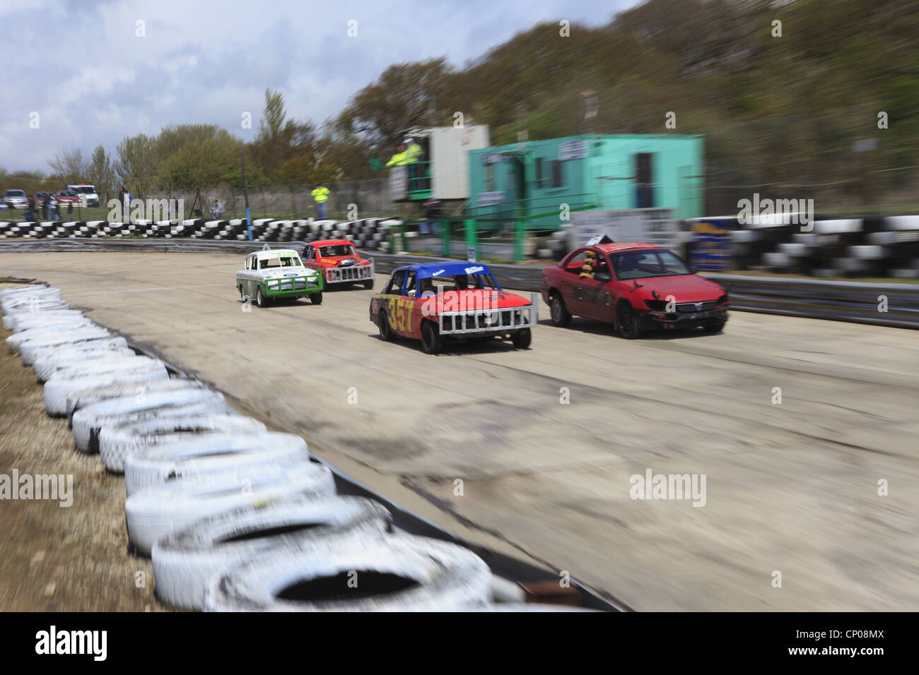 Hot Rods race at Angmering Raceway, West Sussex Stock Photo - Alamy