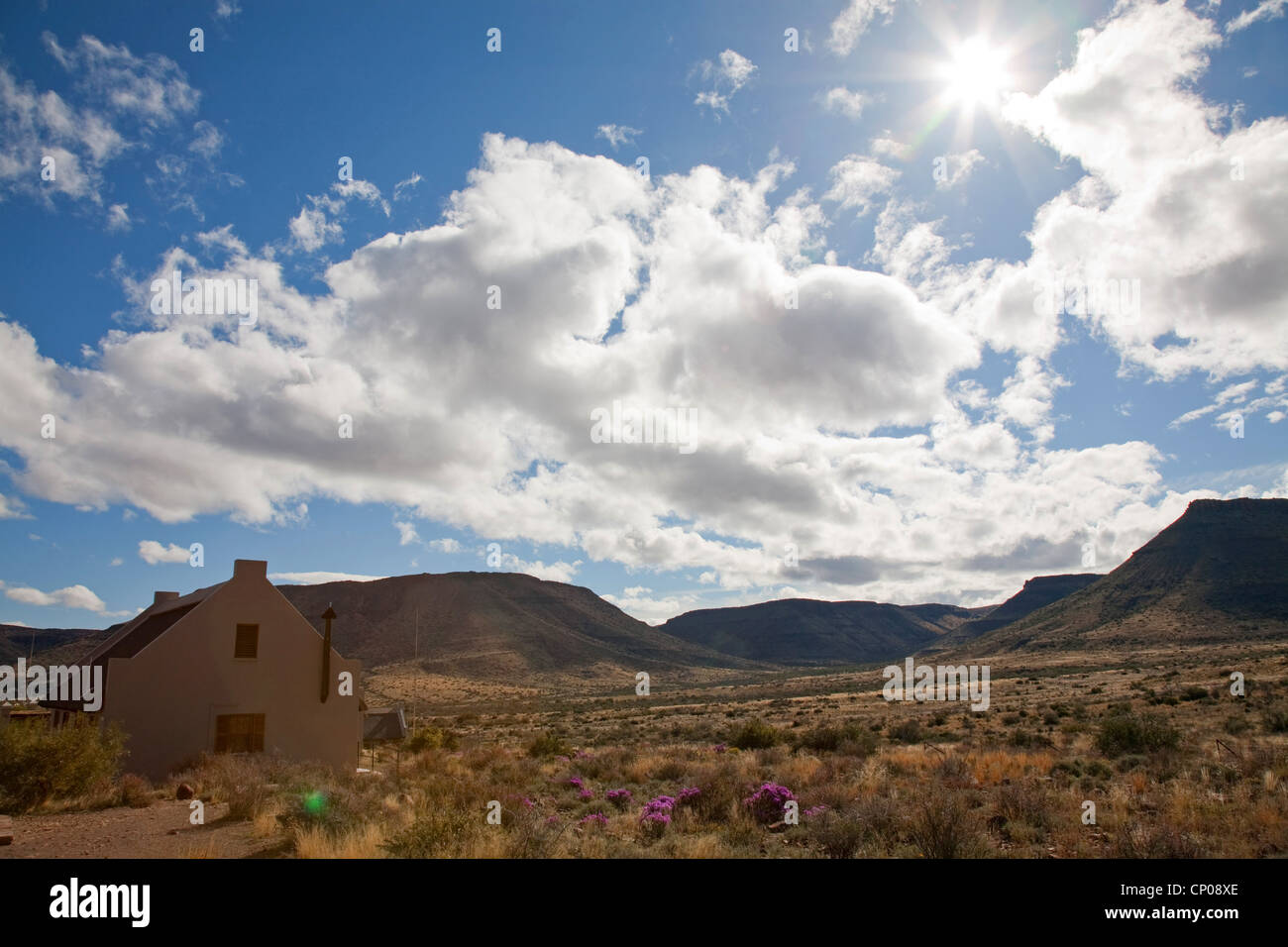 sky over Karoo, South Africa, Eastern Cape, Karoo National Park ...