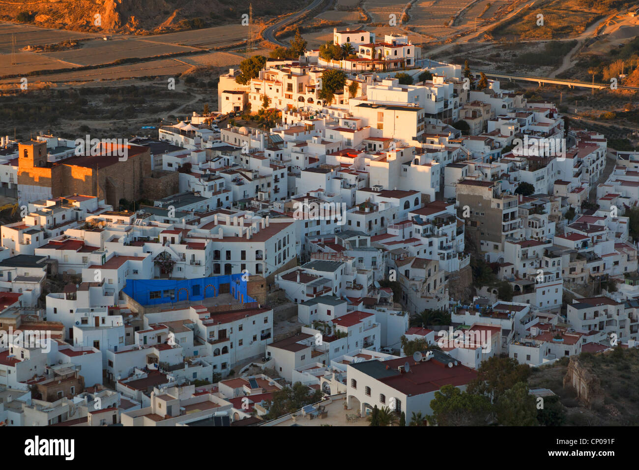Mojacar, Almeria Province, Spain. Typical white village Stock Photo - Alamy