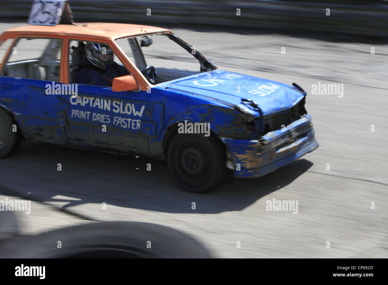 Nudge & Spin race at Angmering Raceway, West Sussex Stock Photo - Alamy