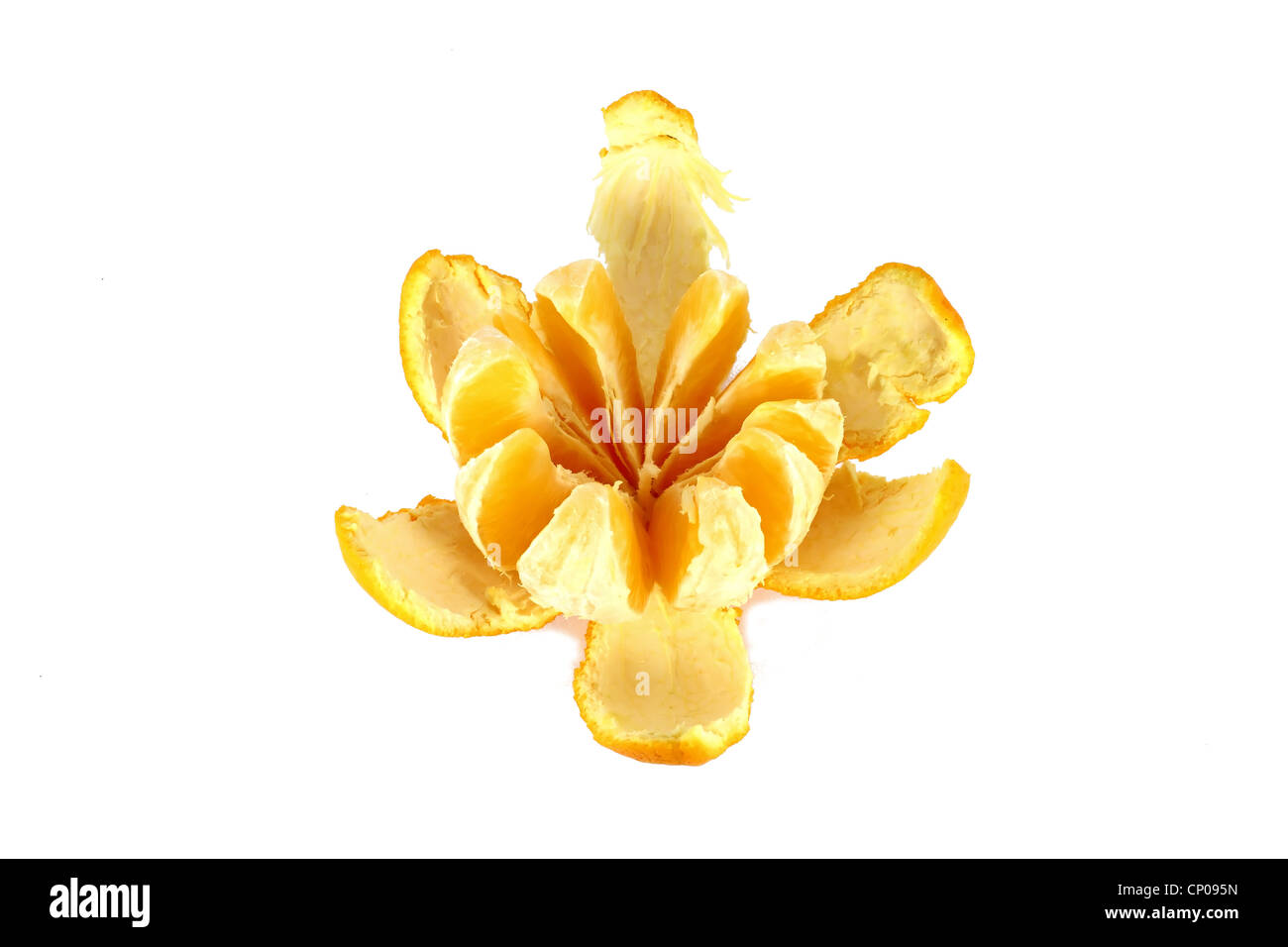 Half peeled orange hi-res stock photography and images - Alamy