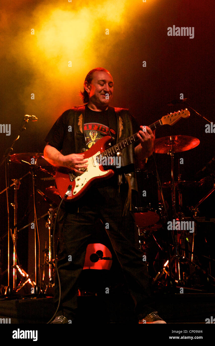 Ghigo Renzulli and the Litfiba @ HMV Forum Stock Photo - Alamy