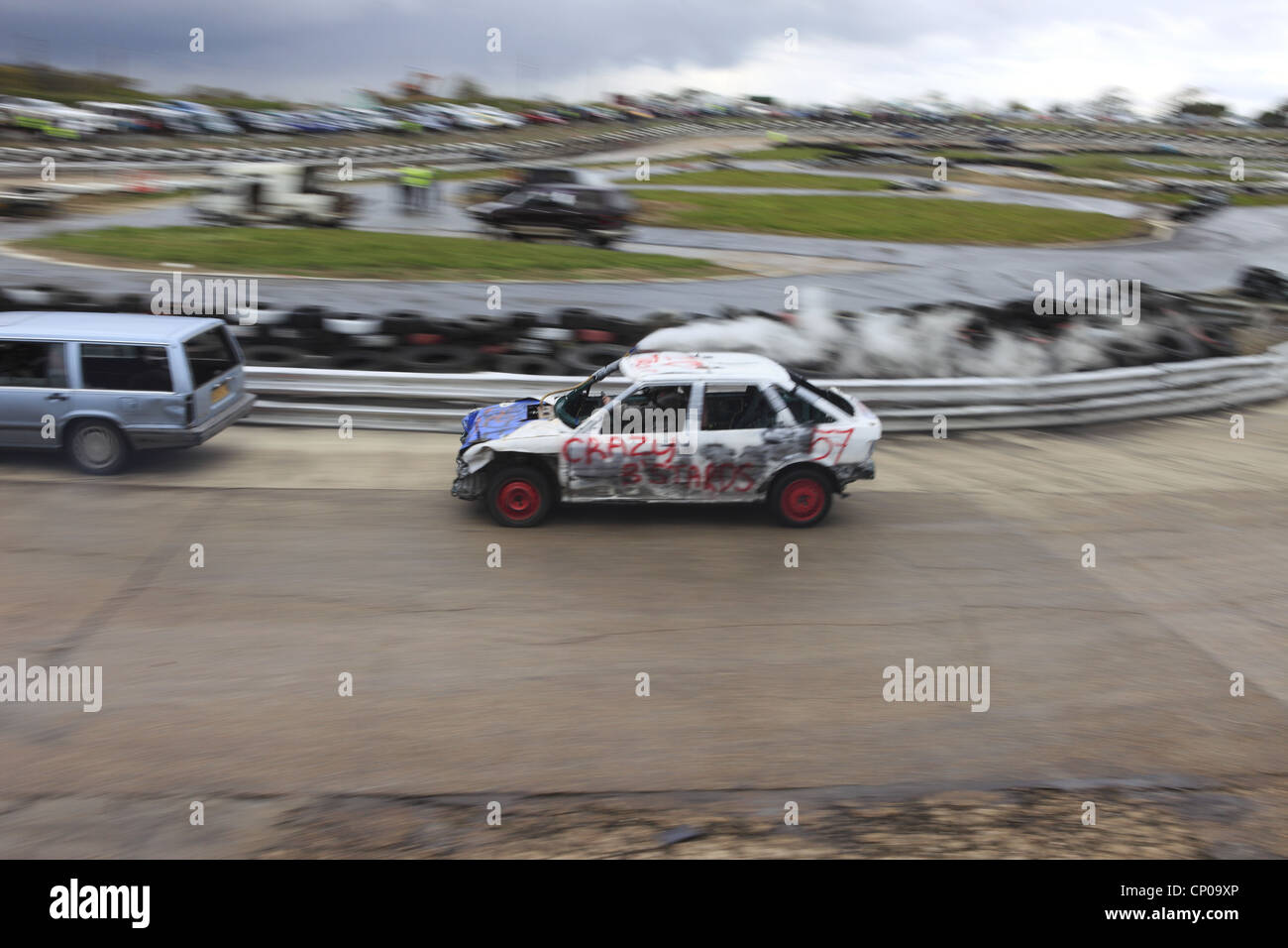 Nudge & Spin race at Angmering Raceway, West Sussex Stock Photo - Alamy