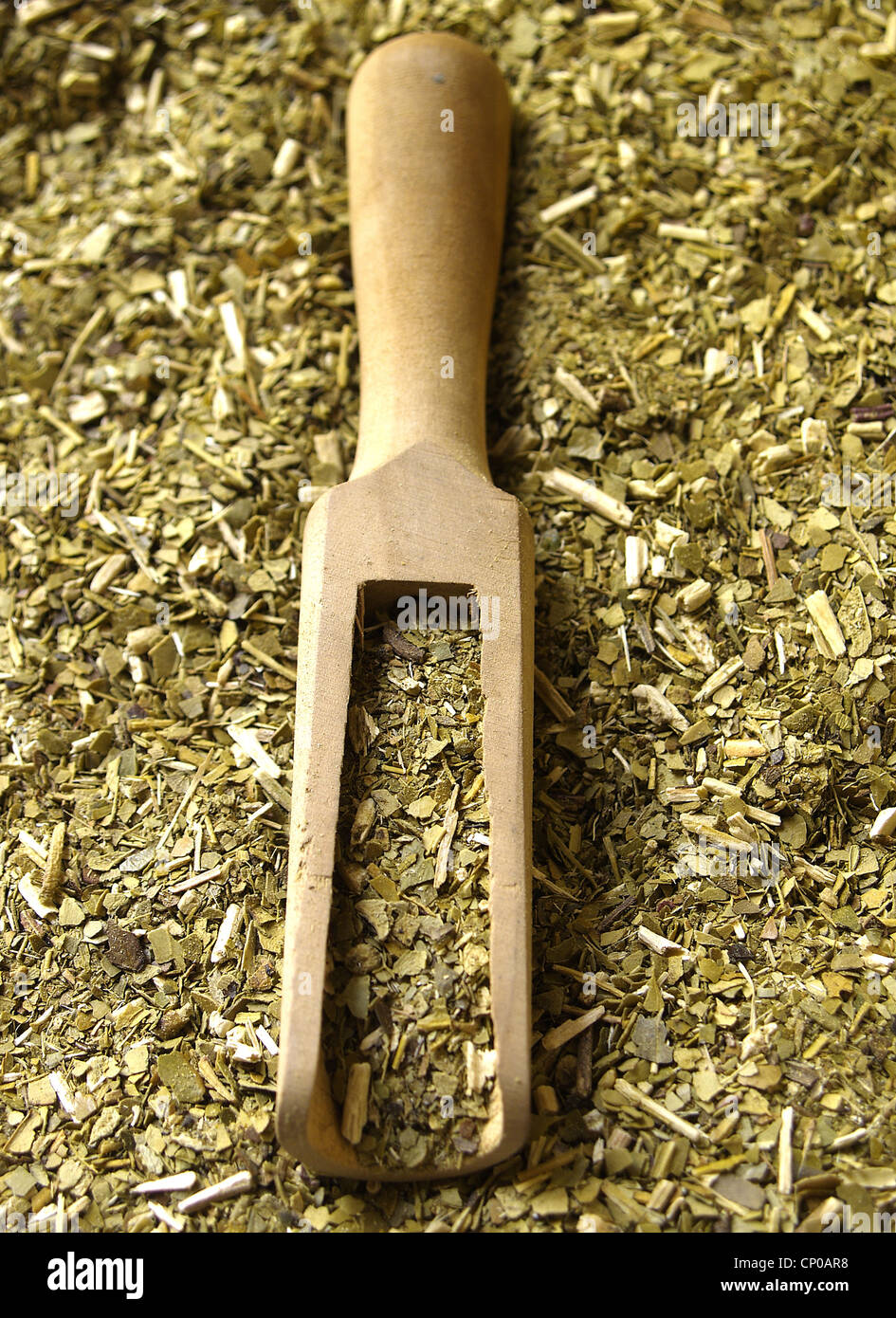 Dry yerba mate leaves, traditional drink of Argentina Stock Photo - Alamy