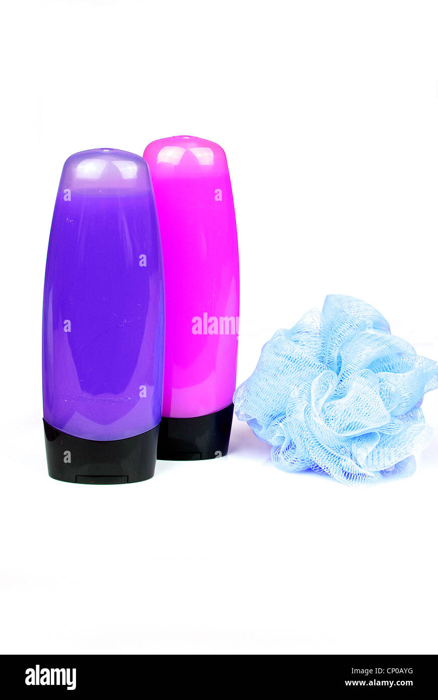 Shower gel and sponge hi-res stock photography and images - Alamy