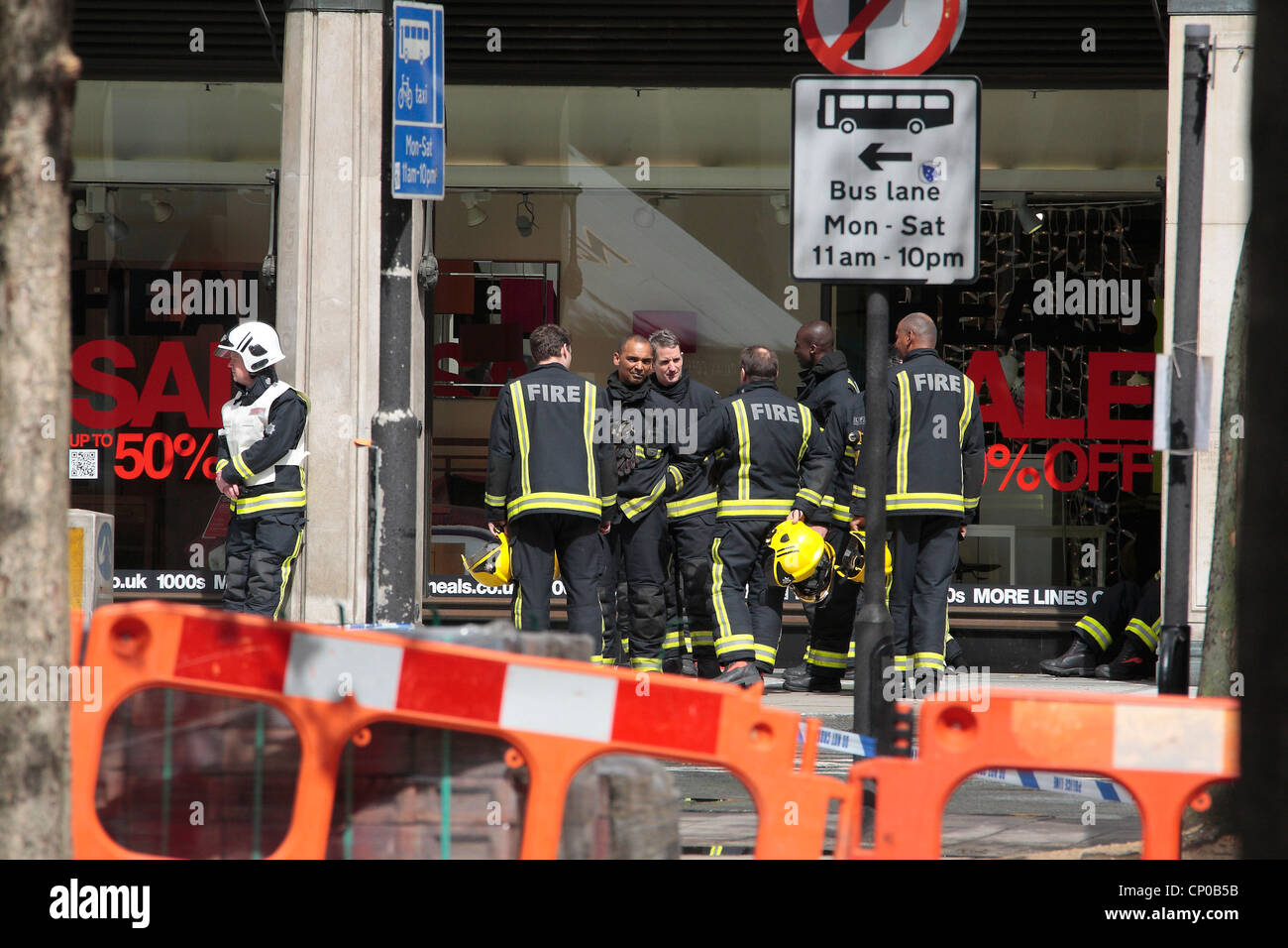 Tottenham fire brigade hi-res stock photography and images - Alamy