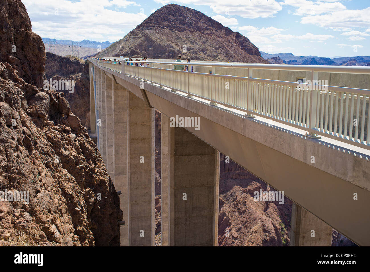Mike O'Callaghan – Pat Tillman Memorial Hoover Dam Bypass Bridge Stock ...