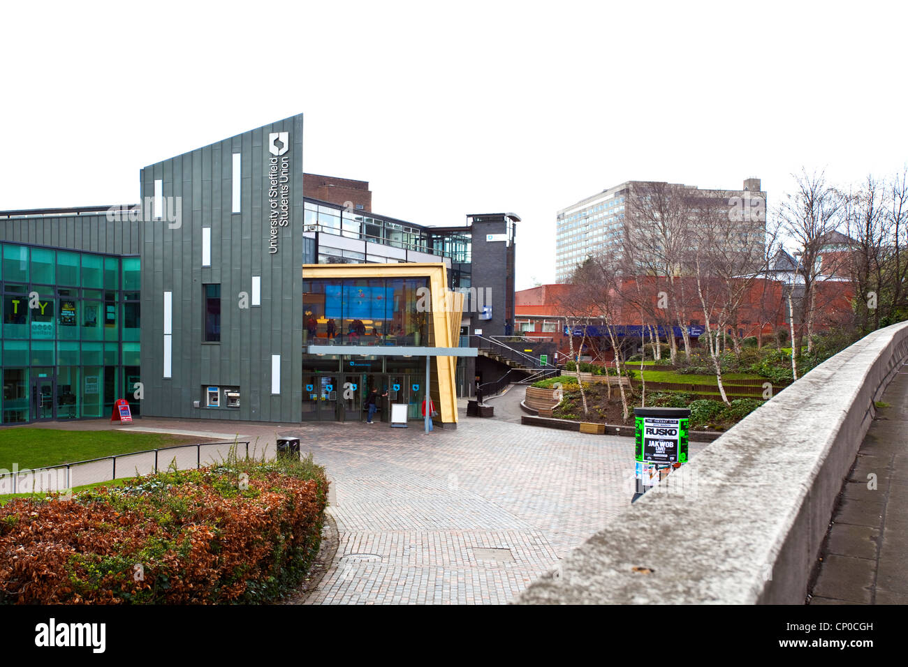 The University of Sheffield Students Union building South Yorkshire UK ...