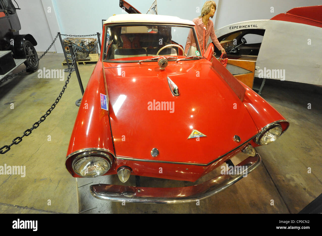 Red amphicar hi-res stock photography and images - Alamy