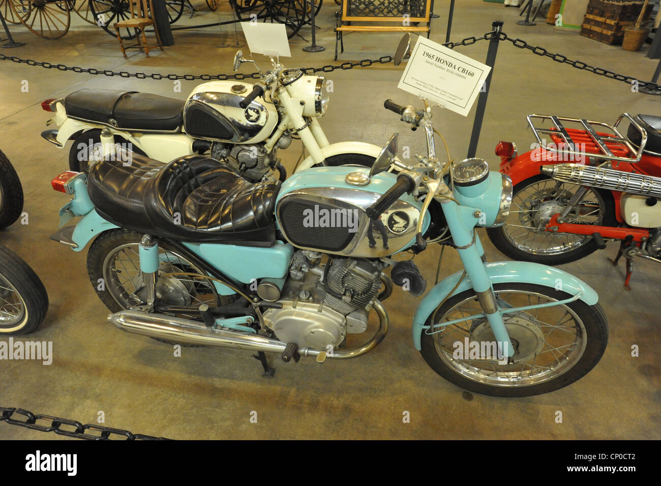 Honda classic motorcycle Stock Photo - Alamy