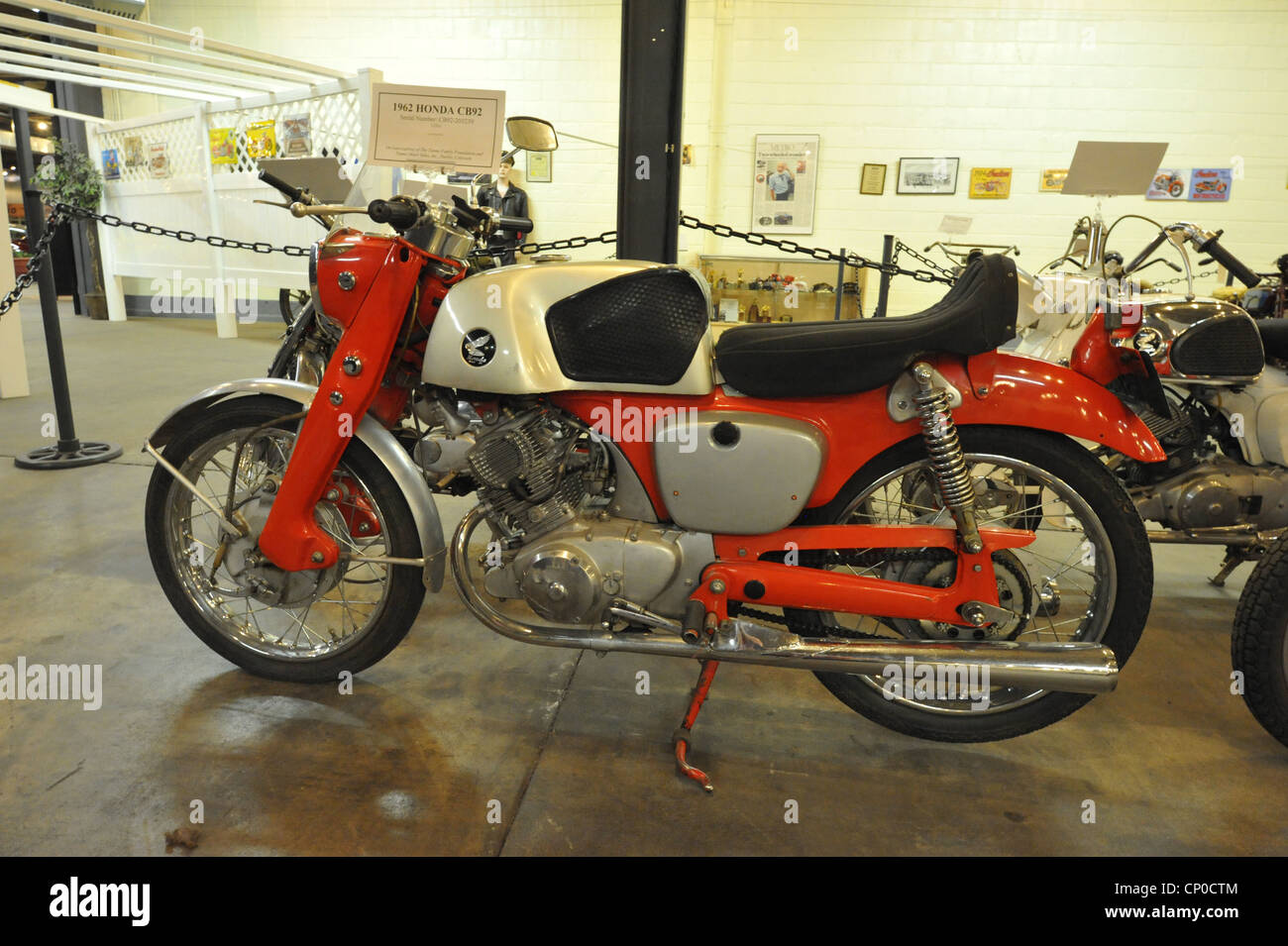 Honda classic motorcycle Stock Photo - Alamy