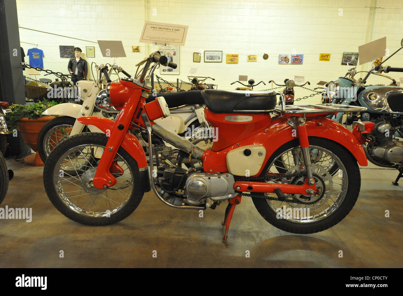 Honda classic motorcycle Stock Photo - Alamy