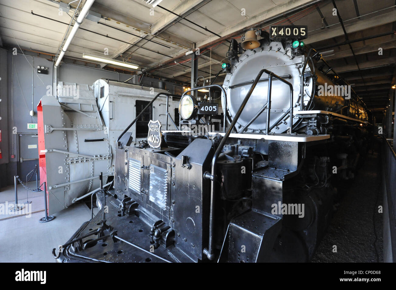Big Boy , Union Pacific Railroad's 4000-class 4-8-8-4 articulated steam locomotives. NUmber 4005 ...