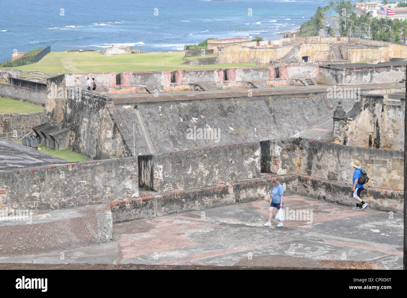 Castillo de San Cristóbal (Puerto San Juan Puerto Rico Fort Stock Photo ...