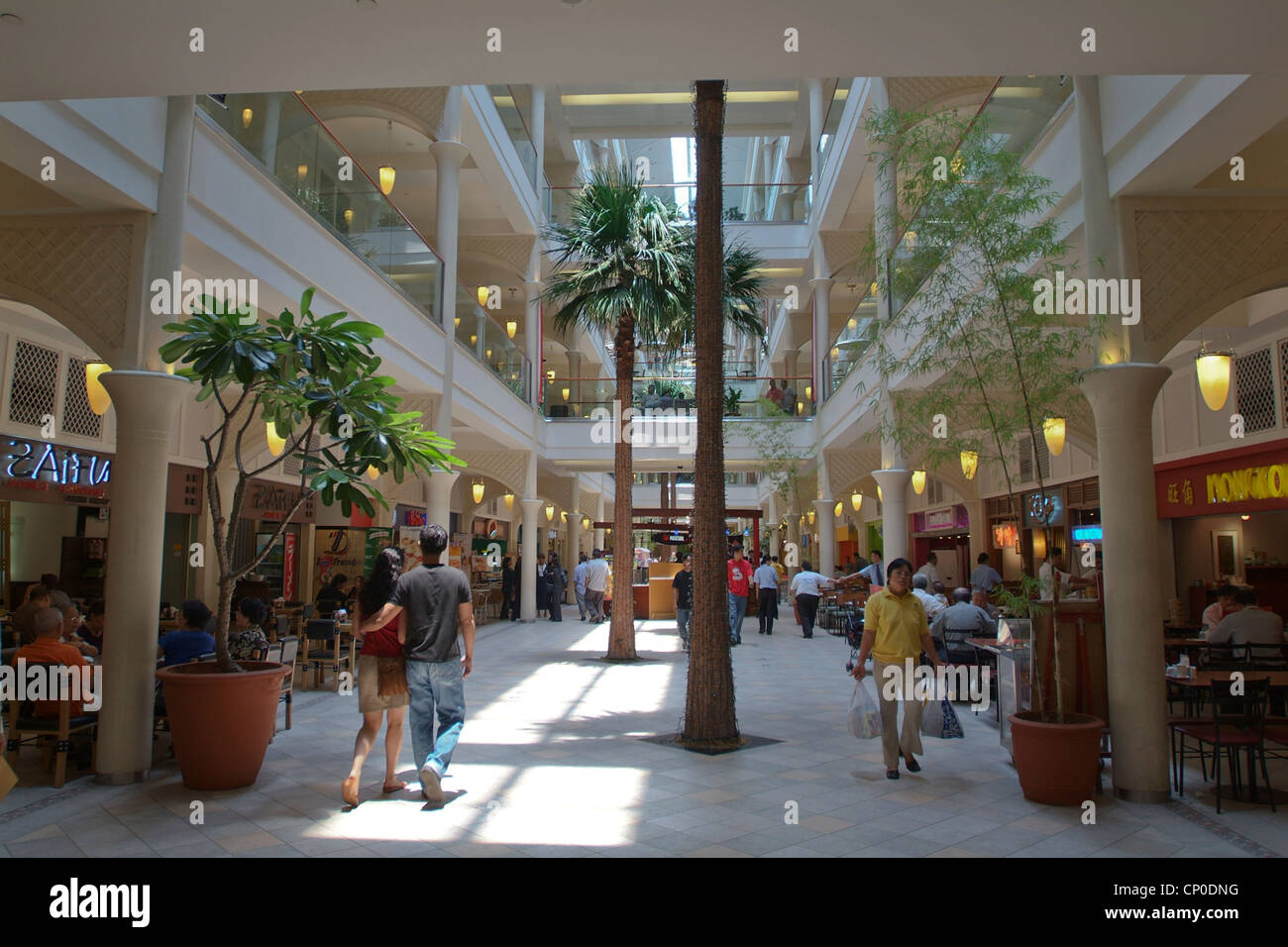Interior shopping mall in the Philippines Stock Photo - Alamy