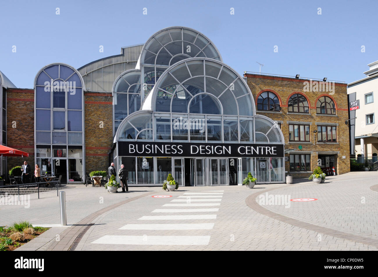 Entrance to historical Victorian Business Design Centre & exhibition ...