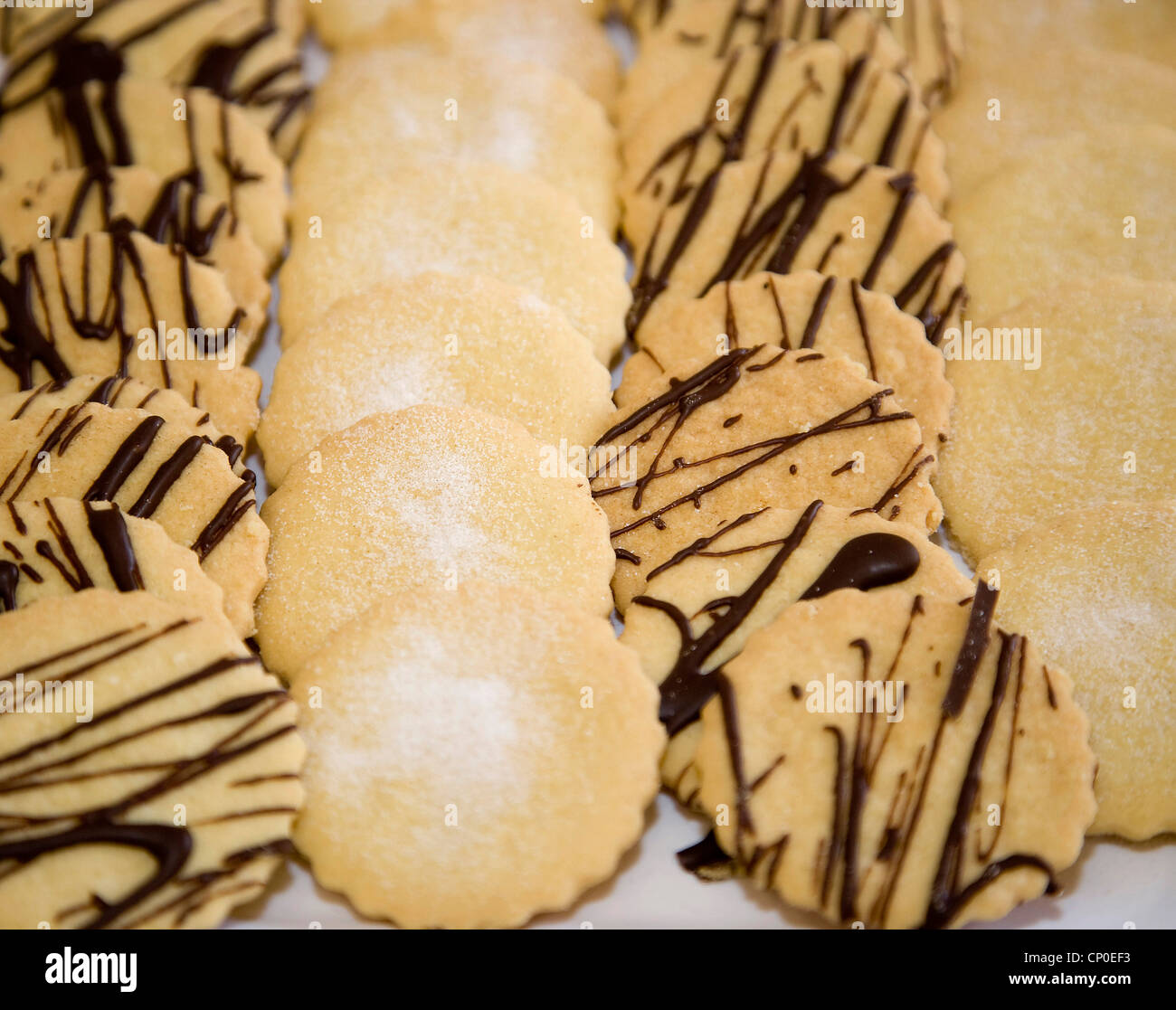 Biscuits Sweet food confection Stock Photo - Alamy