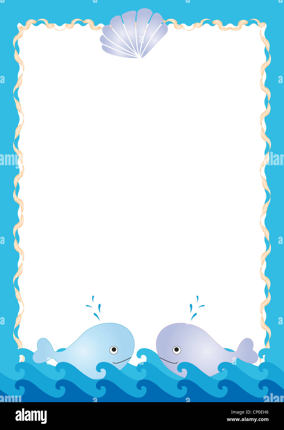 Whales cartoon hi-res stock photography and images - Alamy