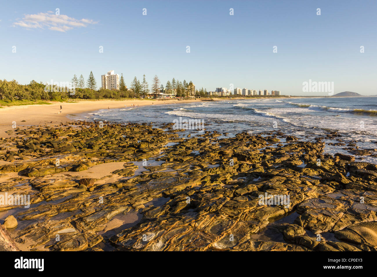 Basalt rocks proliferate along the Sunshine Coast in Queensland ...