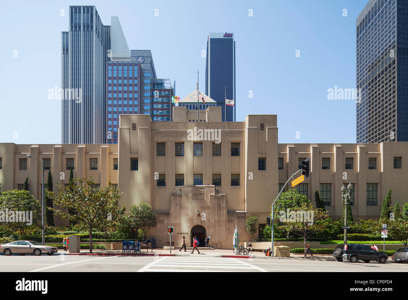 Los Angeles Central Library Stock Photo - Alamy