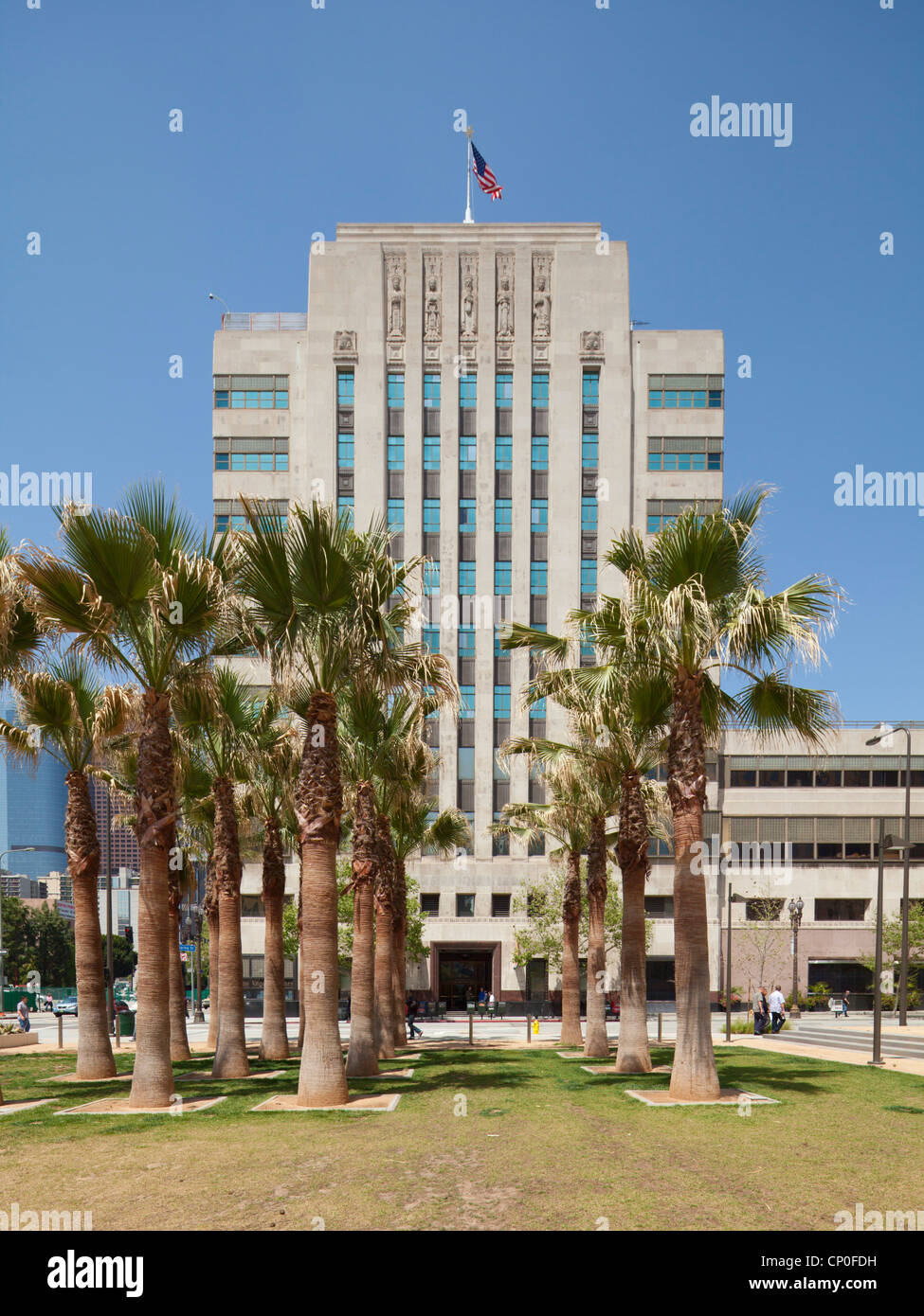 Los Angeles Times Editorial Library Stock Photo - Alamy