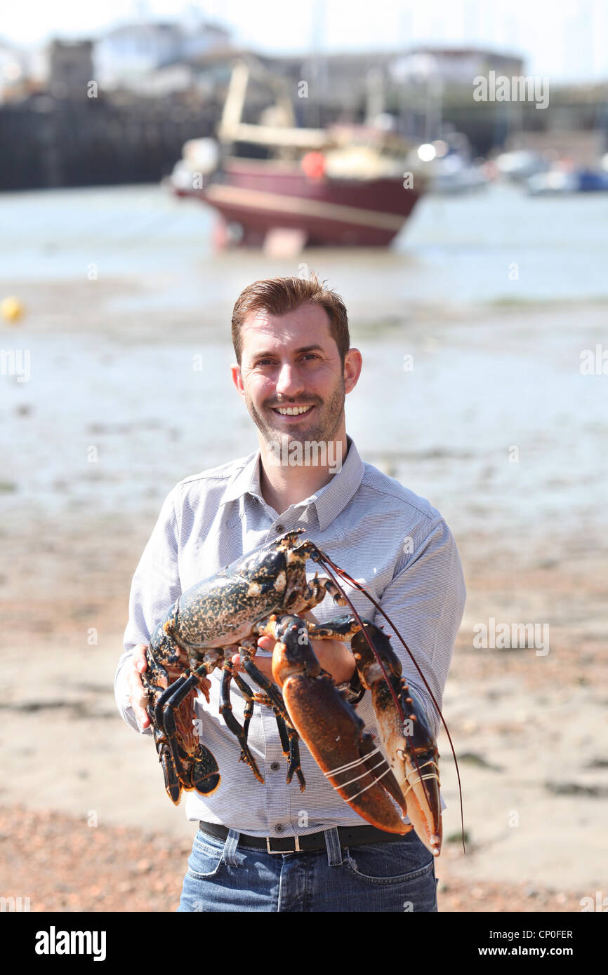 British chef Mark Sargent Stock Photo - Alamy