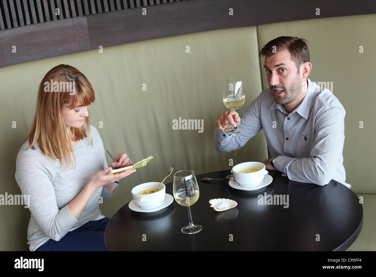 British chef Mark Sargent Stock Photo - Alamy