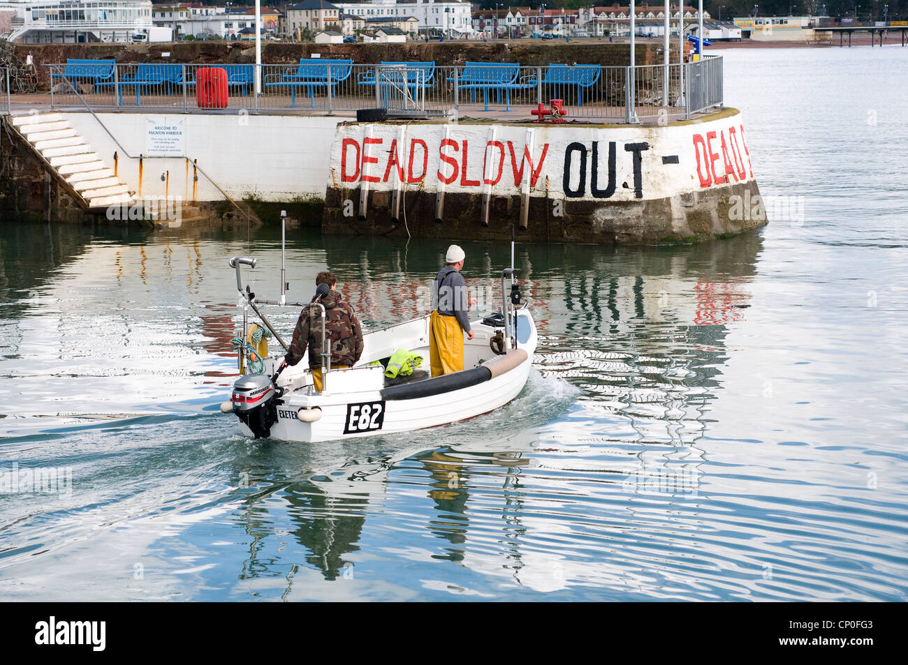 fishing boat leaving Paignton,Devon,paignton fishing fleet,inshore ...