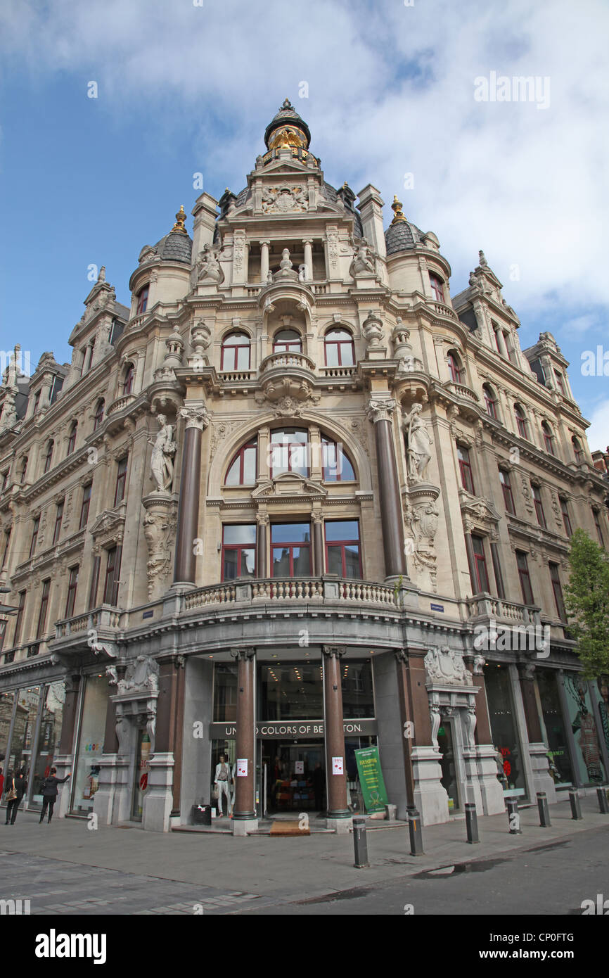 Belgium, Antwerpen. Streets Stock Photo - Alamy