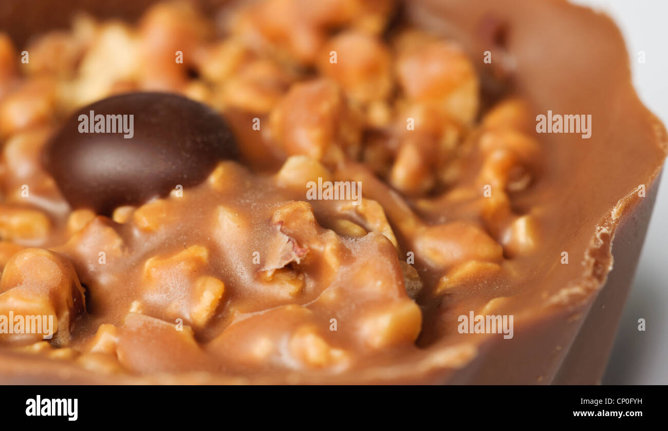 Handmade chocolate candy close-up Stock Photo - Alamy