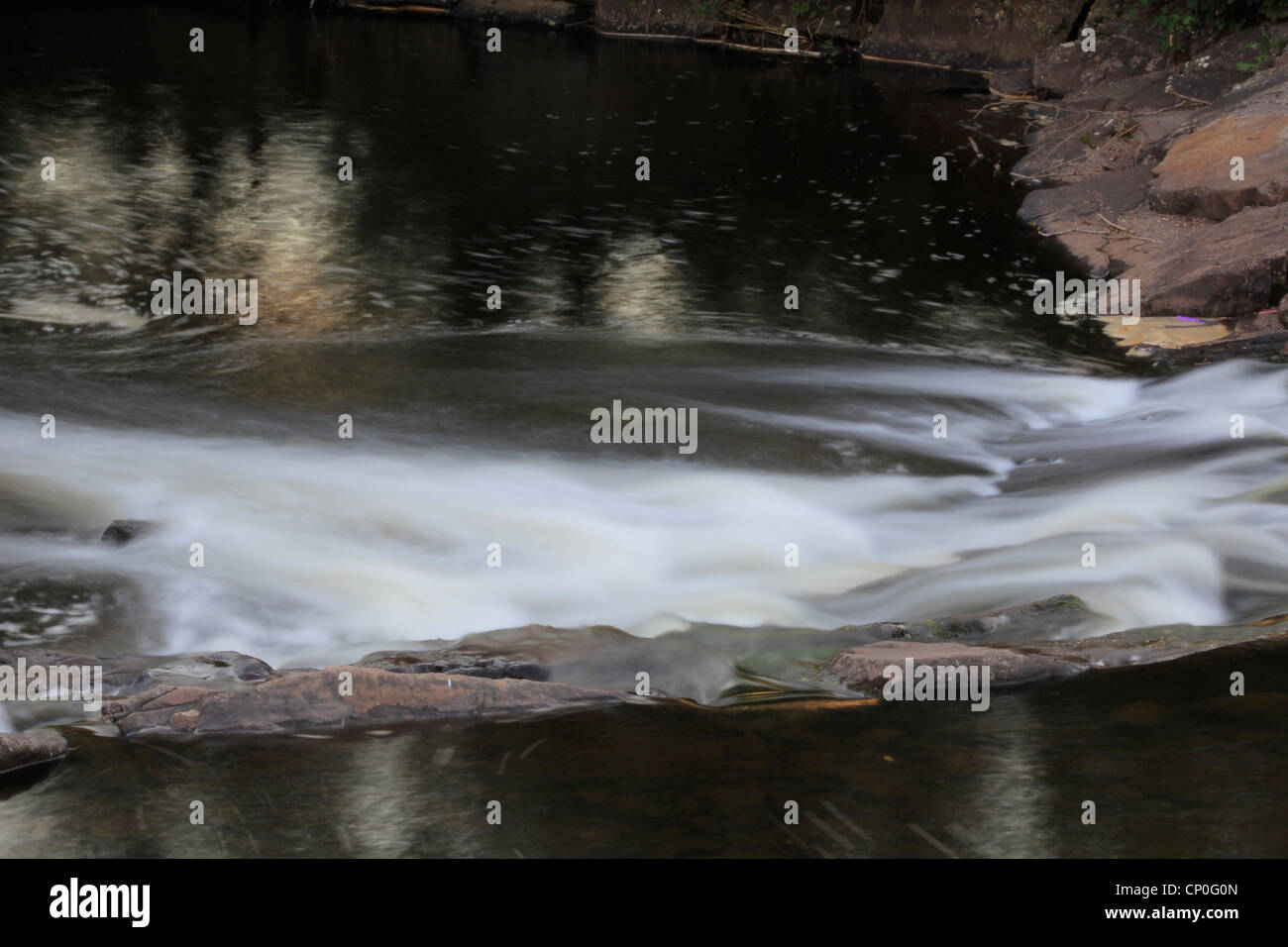 river amman, ammanford wales uk Stock Photo - Alamy