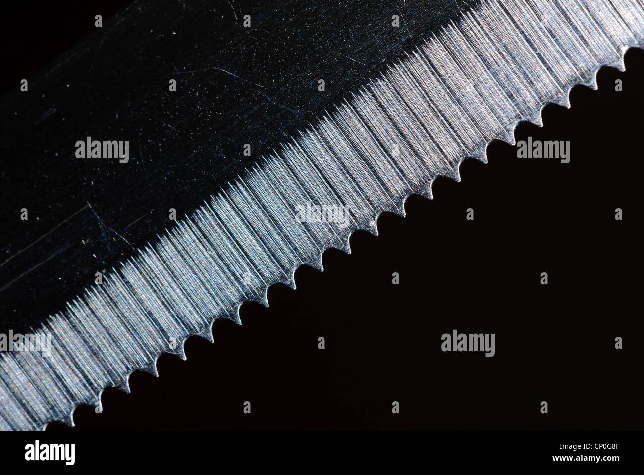 Kitchen saw knife hi-res stock photography and images - Alamy