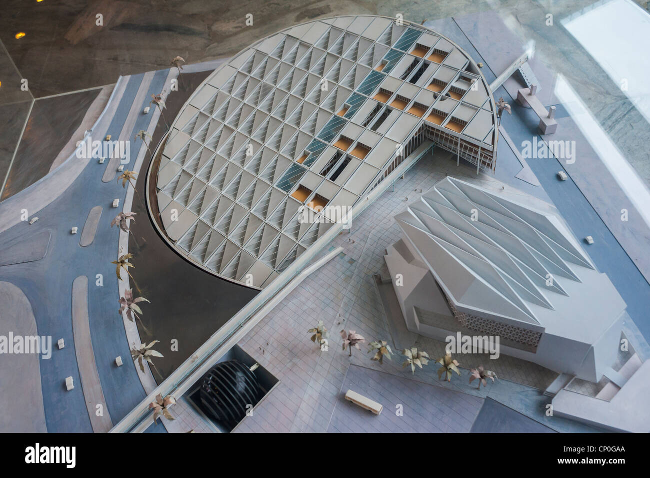 Architectural model alexandrina library hi-res stock photography and ...