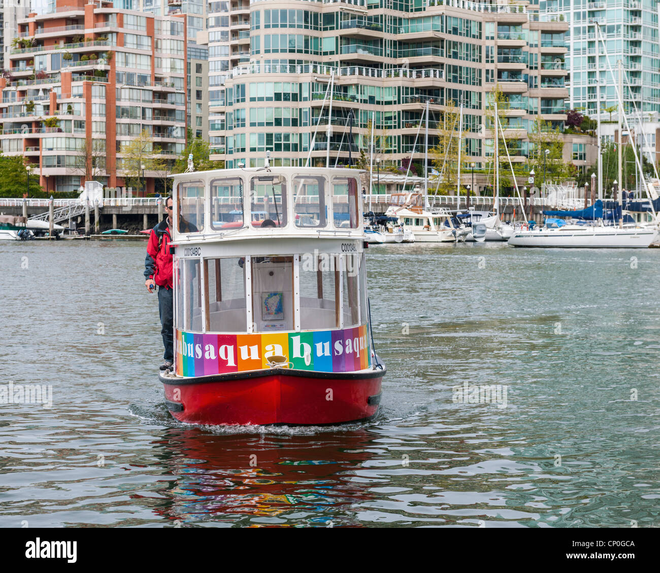 Aquabus, False Creek, Yaletown, Vancouver Stock Photo - Alamy