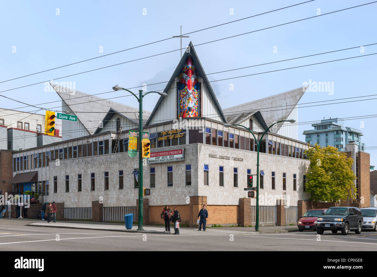 First United Church, Vancouver Stock Photo - Alamy