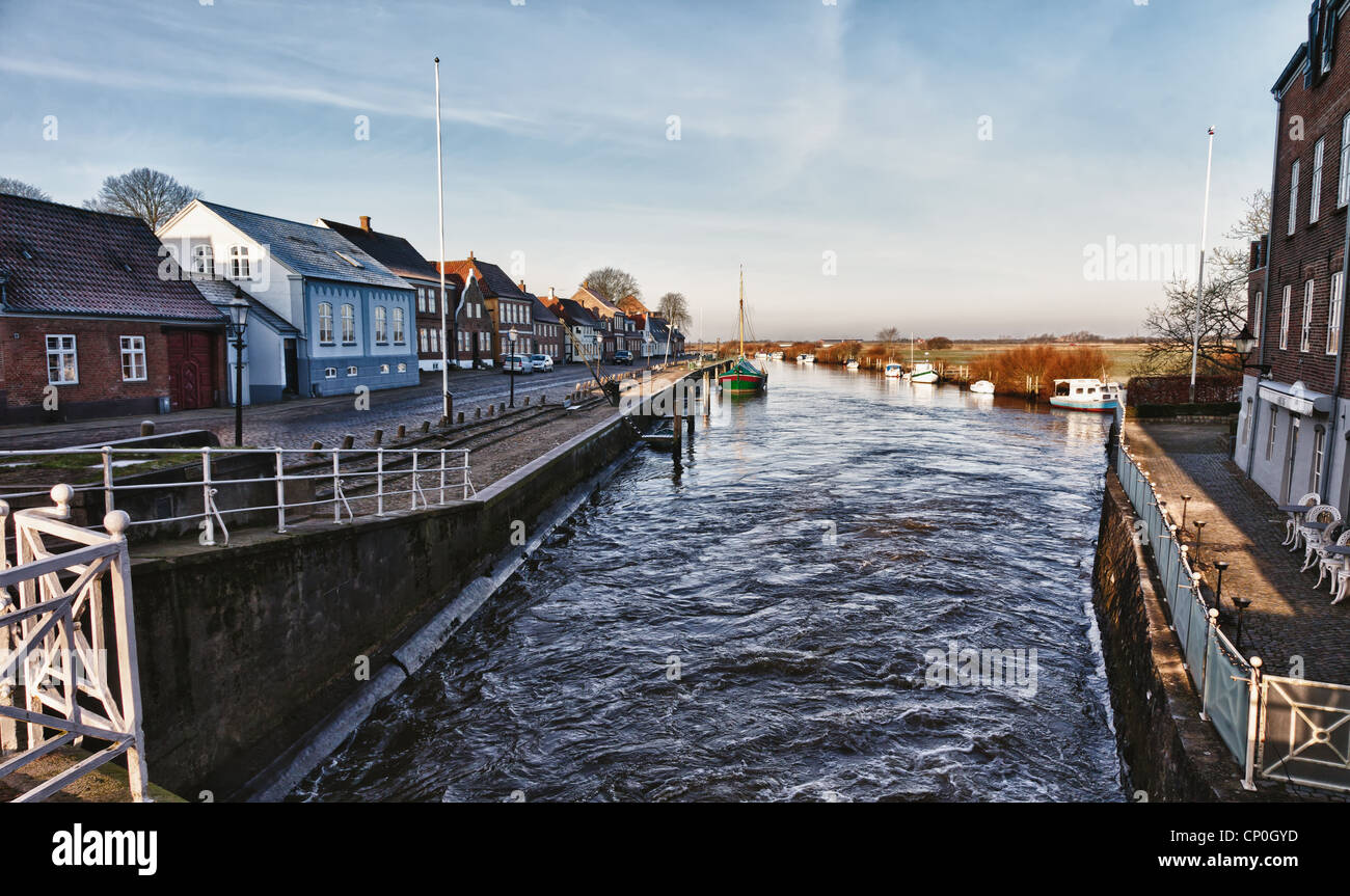 Ribe is one of the few towns in Denmark, which still has a beautifully ...