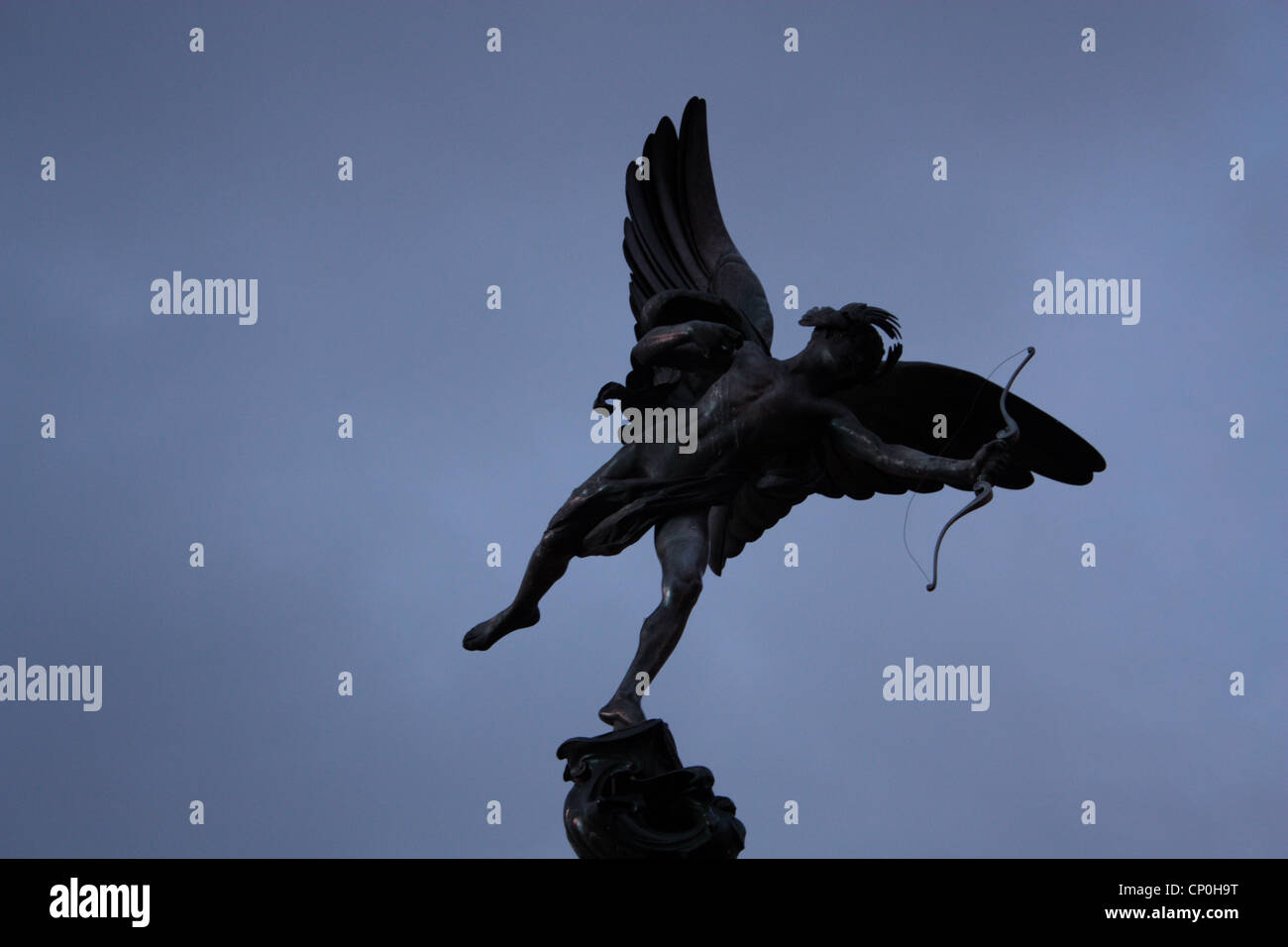 Eros anteros statue piccadilly circus hi-res stock photography and ...