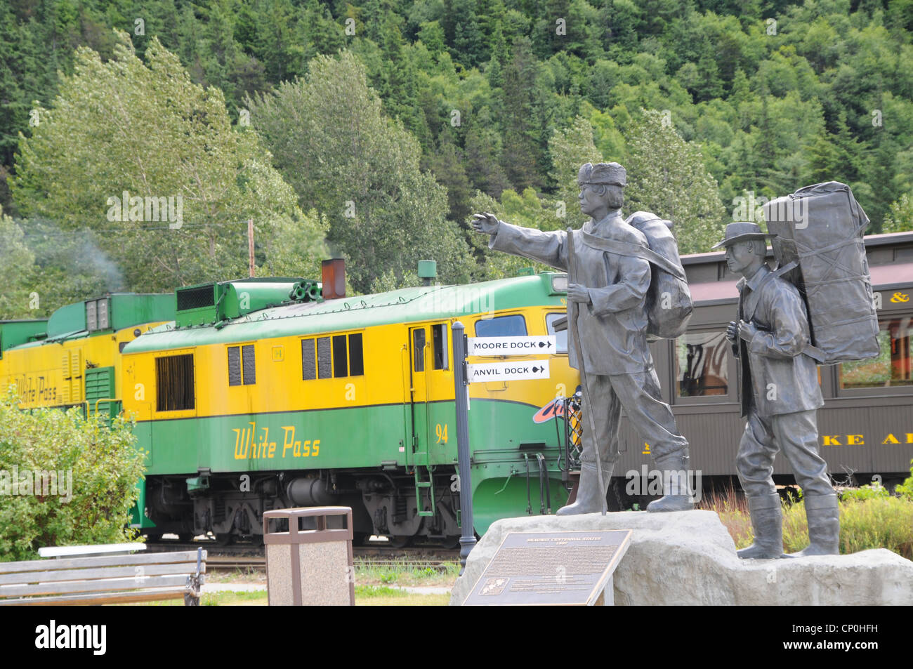 Juneau, Ketchikan, Skagway Alaska USA Stock Photo - Alamy